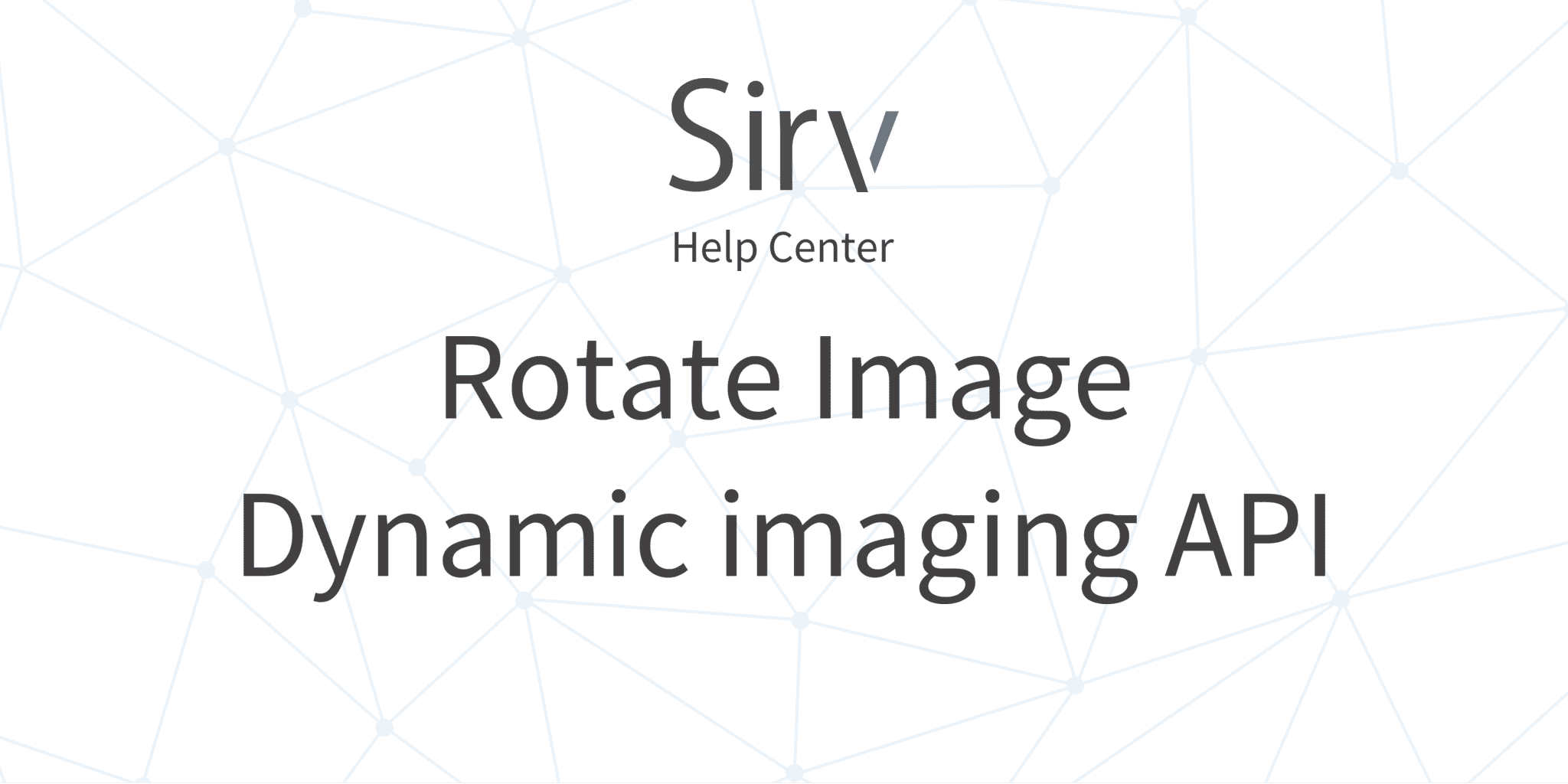 Rotate Image Dynamic Imaging Api Sirv Help Center
